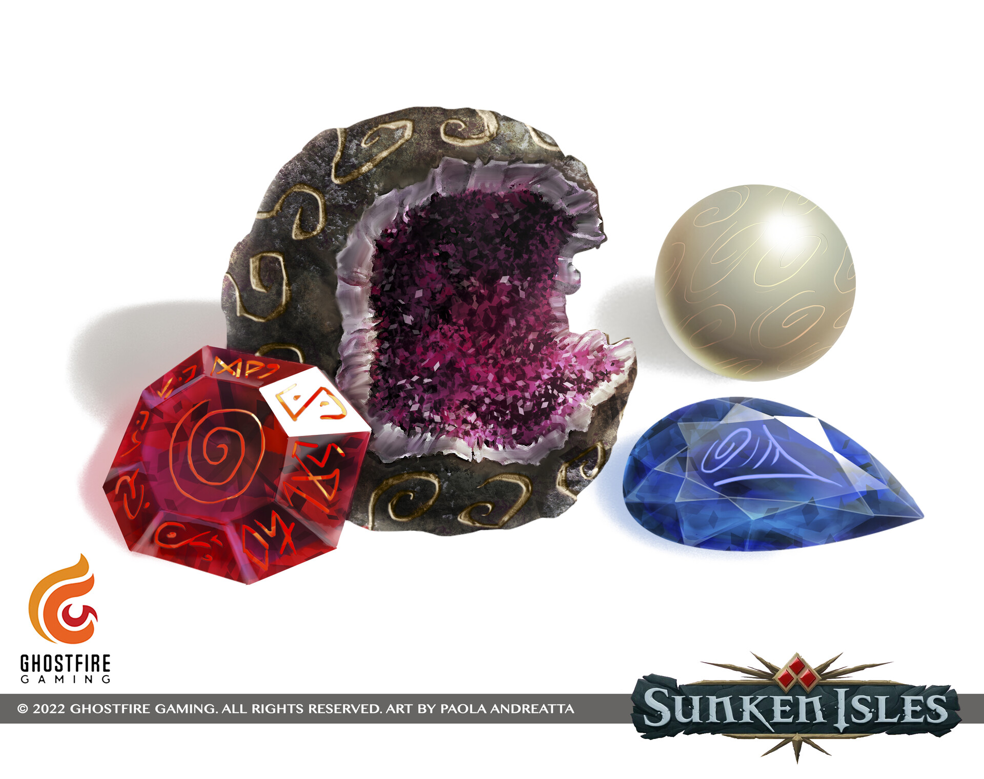 Paola Andreatta - Sunken Isles Items - Ghostfire Gaming