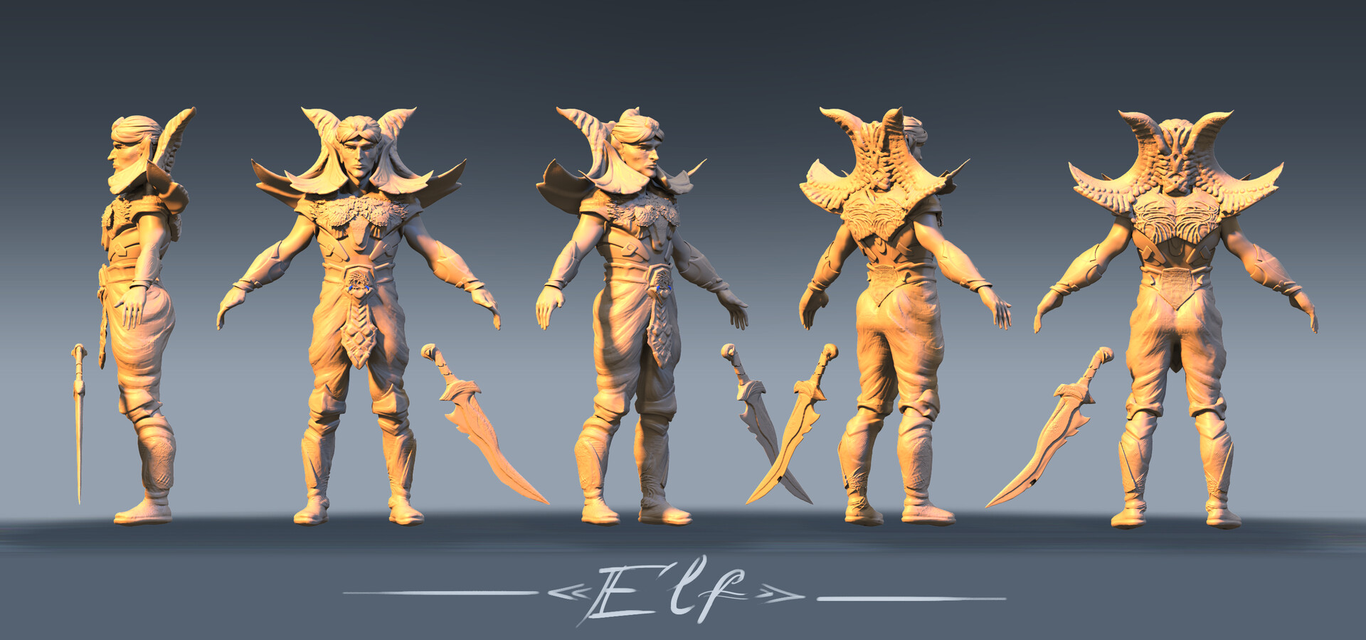 ArtStation - Elf - character concept