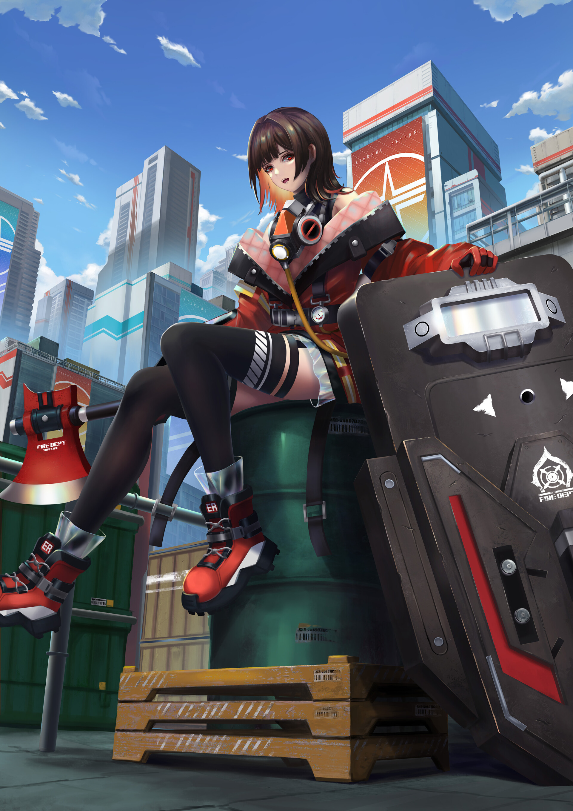 ArtStation - 이터널리턴 에스텔 (EternalReturn ESTELLE)