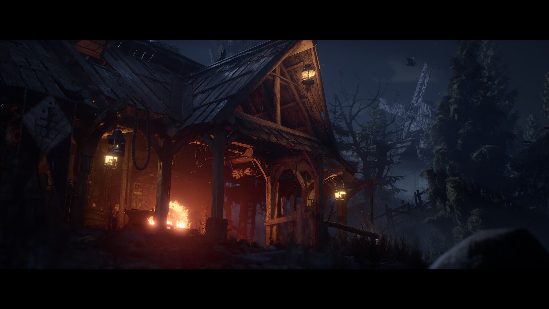 Dirk Lalleman - Medieval Village Relight - Physically Based Lighting Study [UE5]