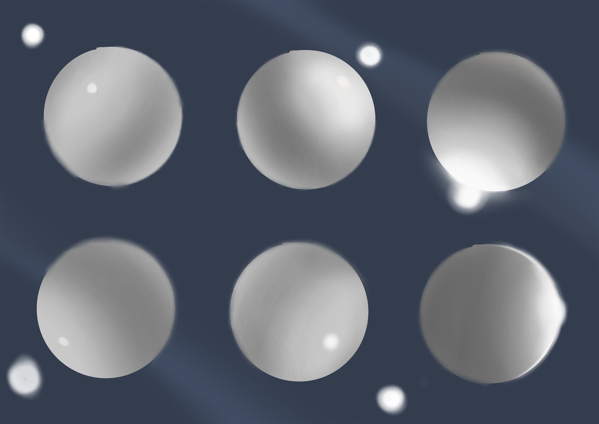 ArtStation - Fundamentals - Painting Forms using Shapes (4x images)