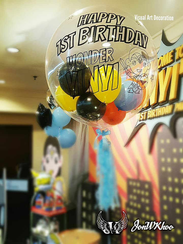 JonWKhoo - DC SuperHero Theme Birthday 2017 | Party Backdrop