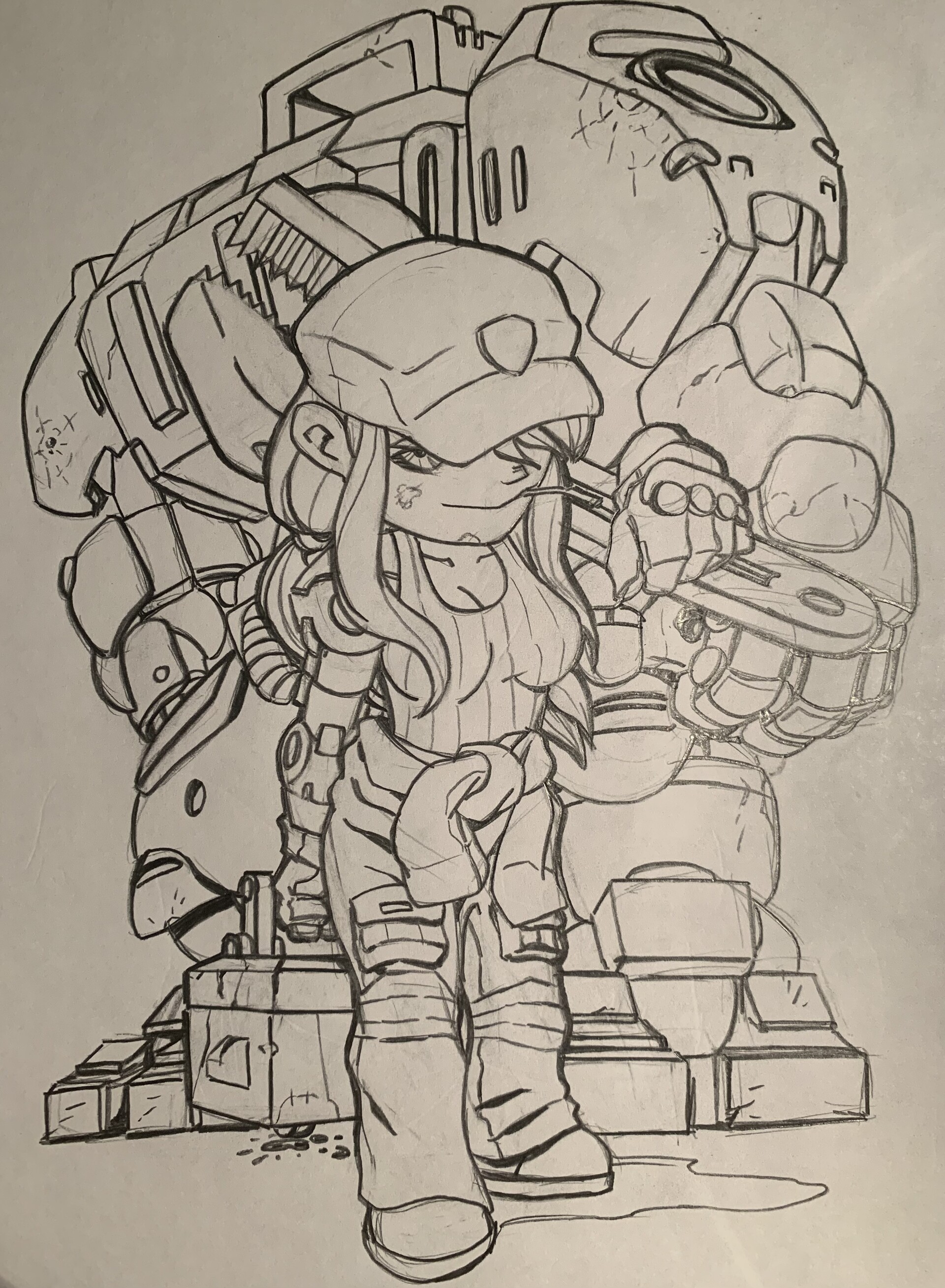 ArtStation - Line Art - Commission and Other