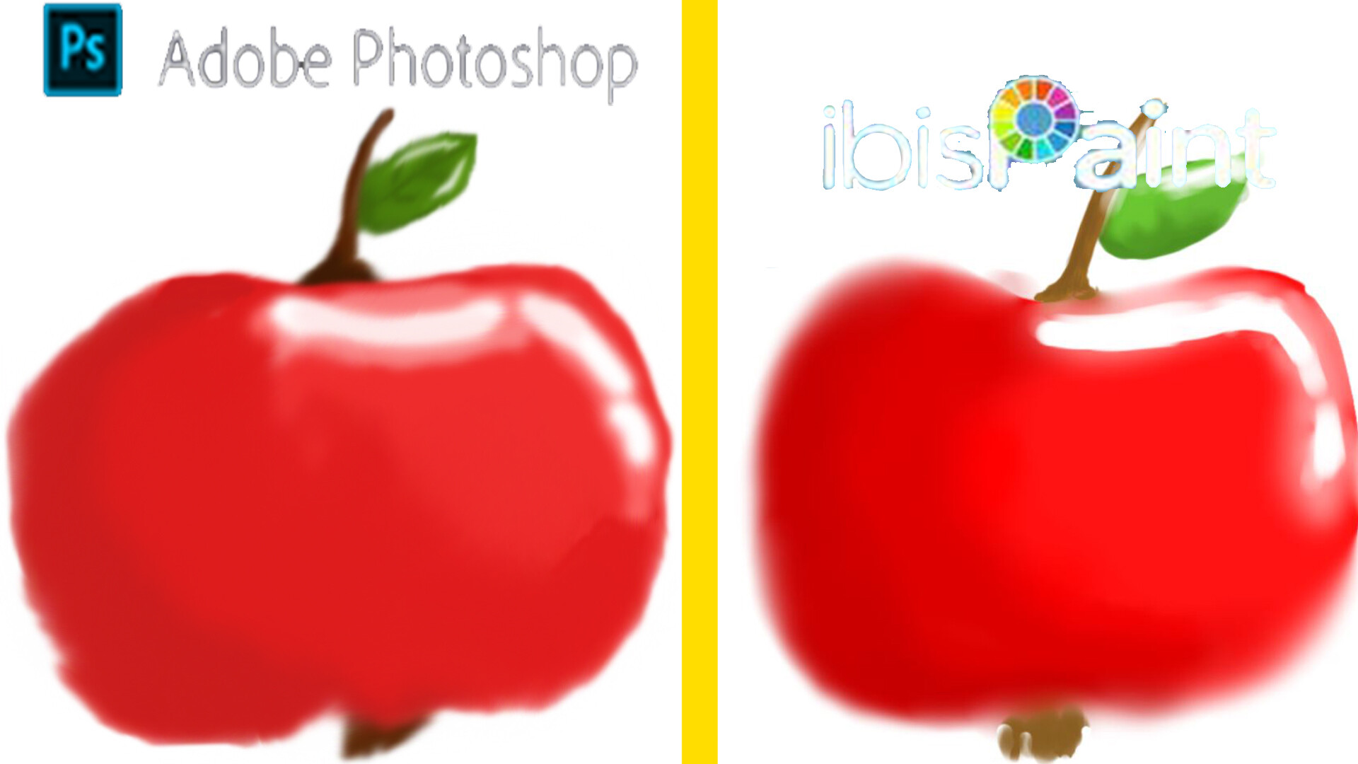 how to draw an apple in photoshop