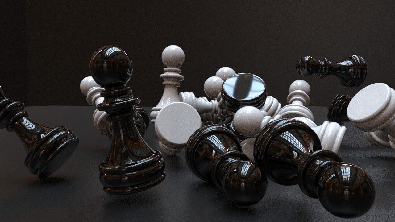 ArtStation - Chess Pawns