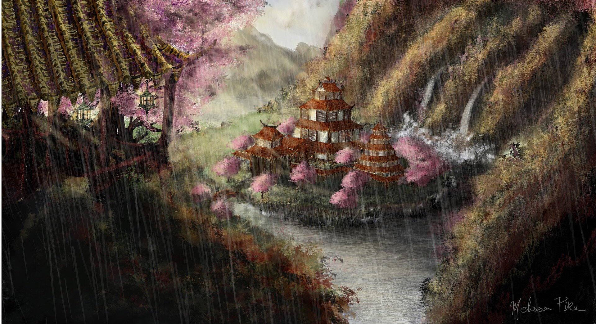 ArtStation - Japanese Hidden Temple