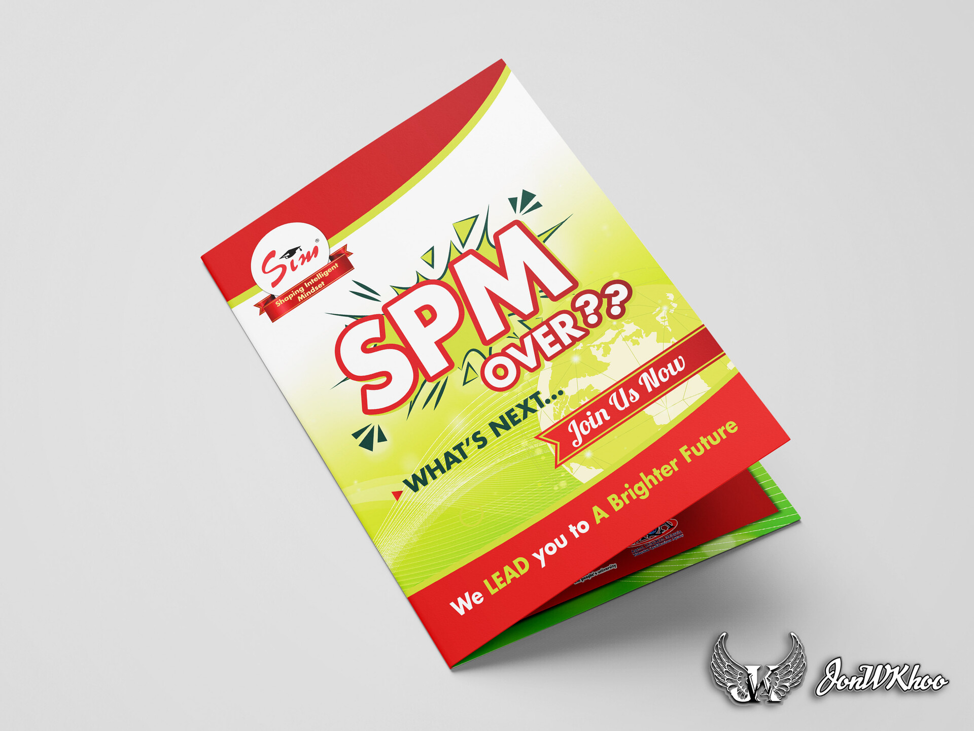 ArtStation - Sim Education SPM Over? 2019 | Flyer Booklet Design