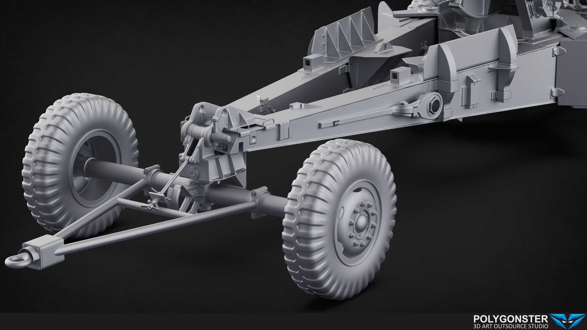 Polygonster Studio - M115 Howitzer