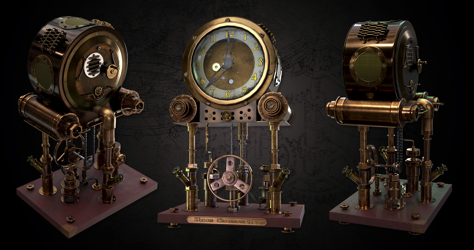 ArtStation - Steam Chronometer
