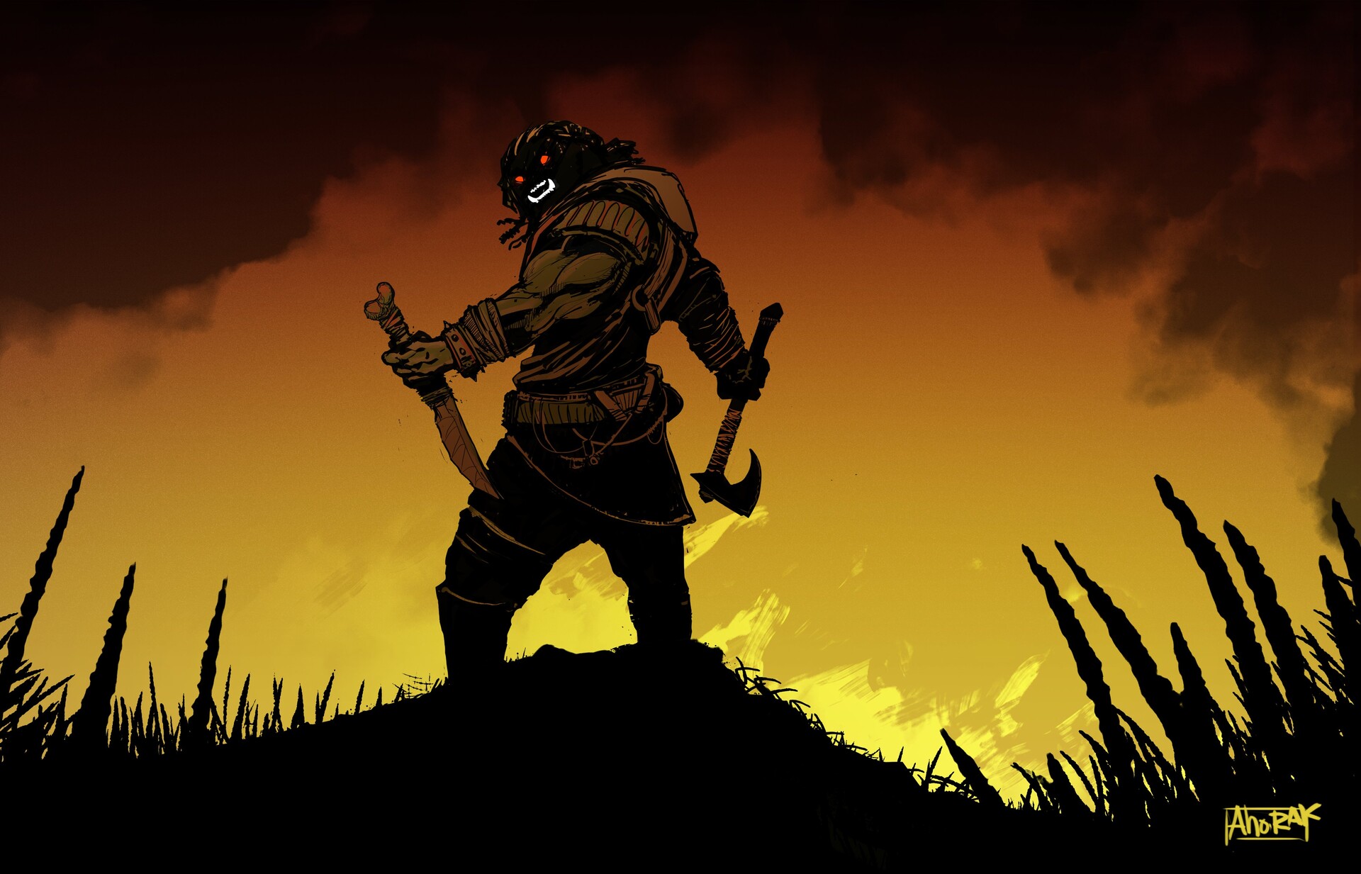 ArtStation - Village Raid