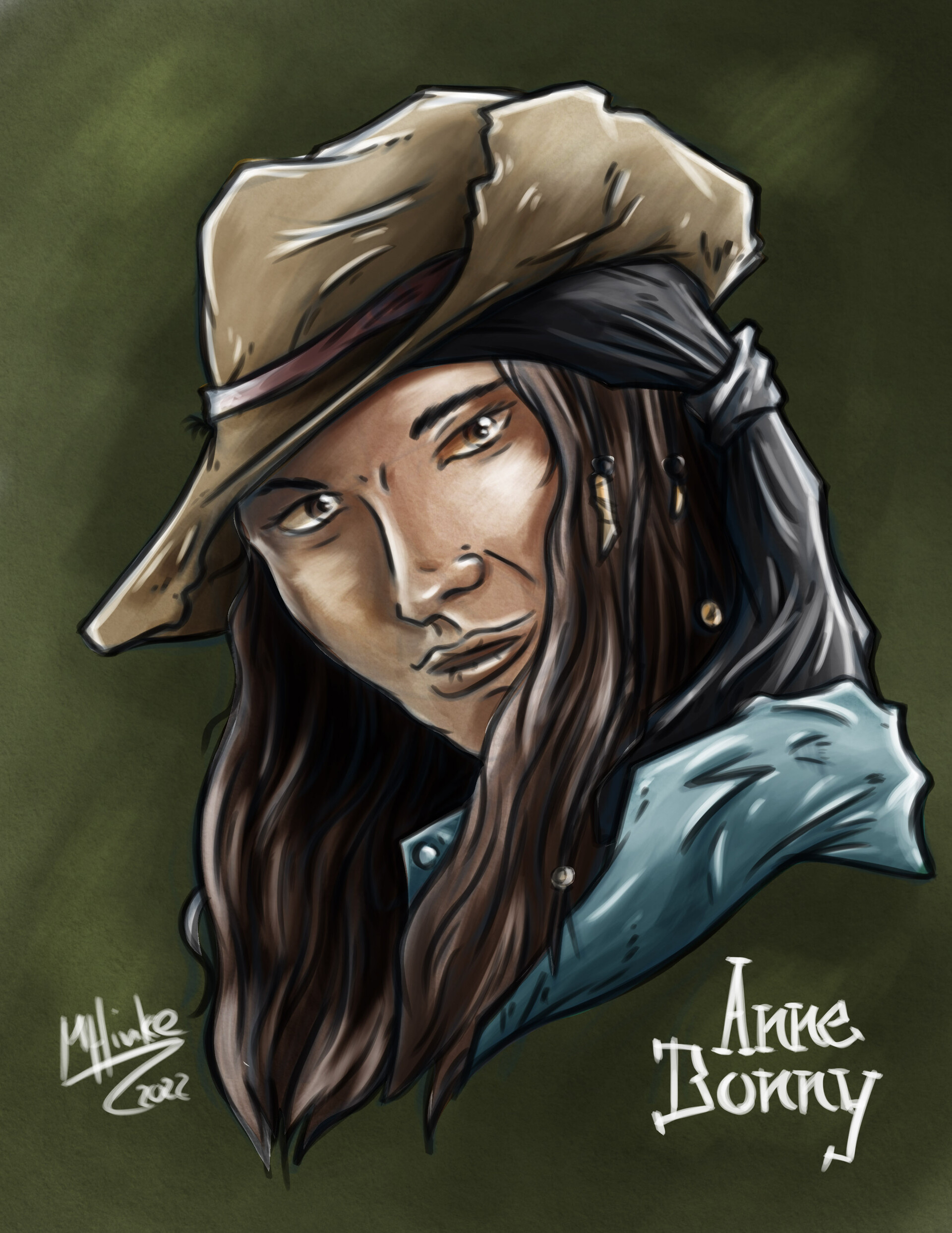 ArtStation - Anne Bonny Fanart - Illustration & Grafik Ulm