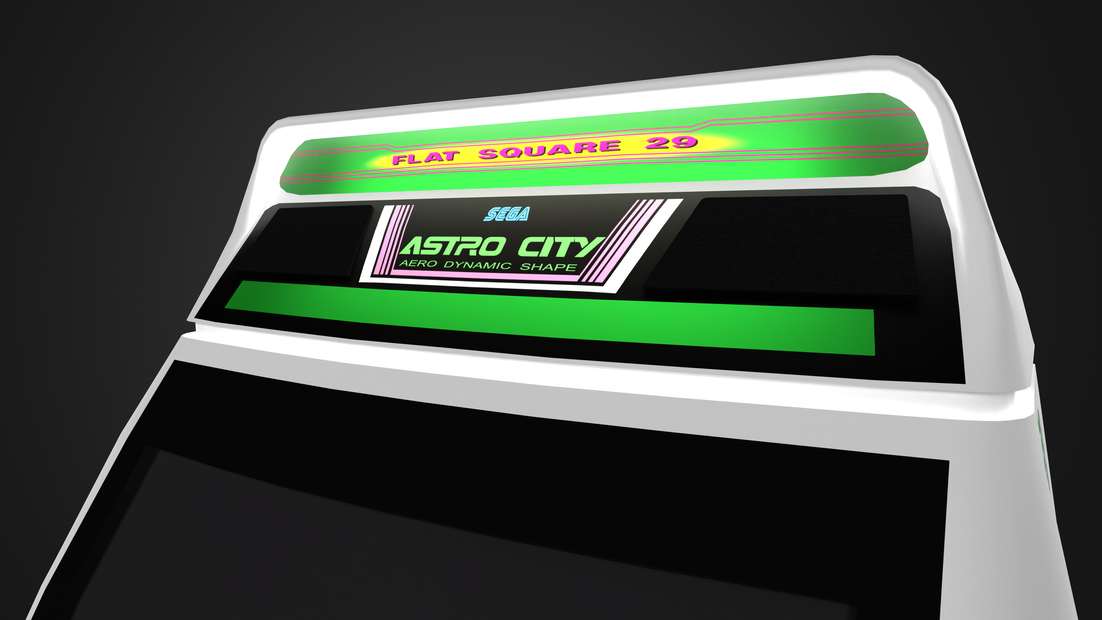 Brendan Jackson - Sega Astro City Arcade Cabinet + Stools