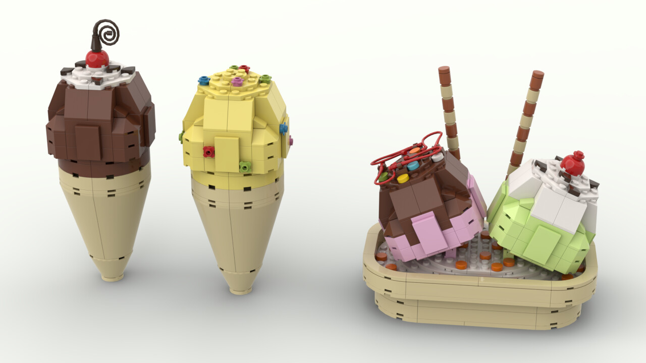 ArtStation - LEGO Desserts