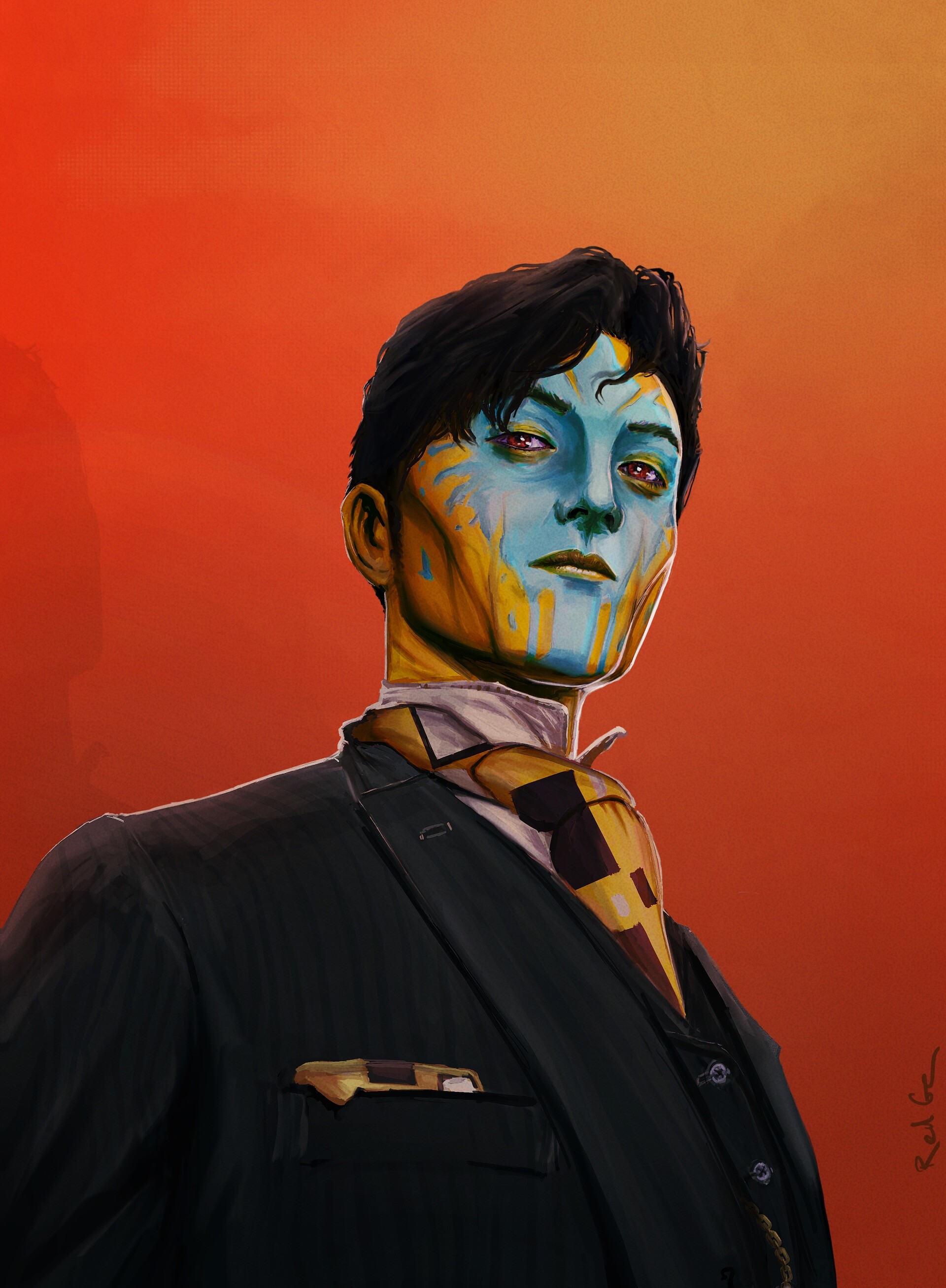 ArtStation - Modern War painting