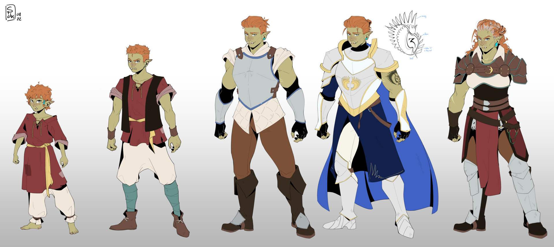 ArtStation - Fresh Lavender, Autumn Leaves