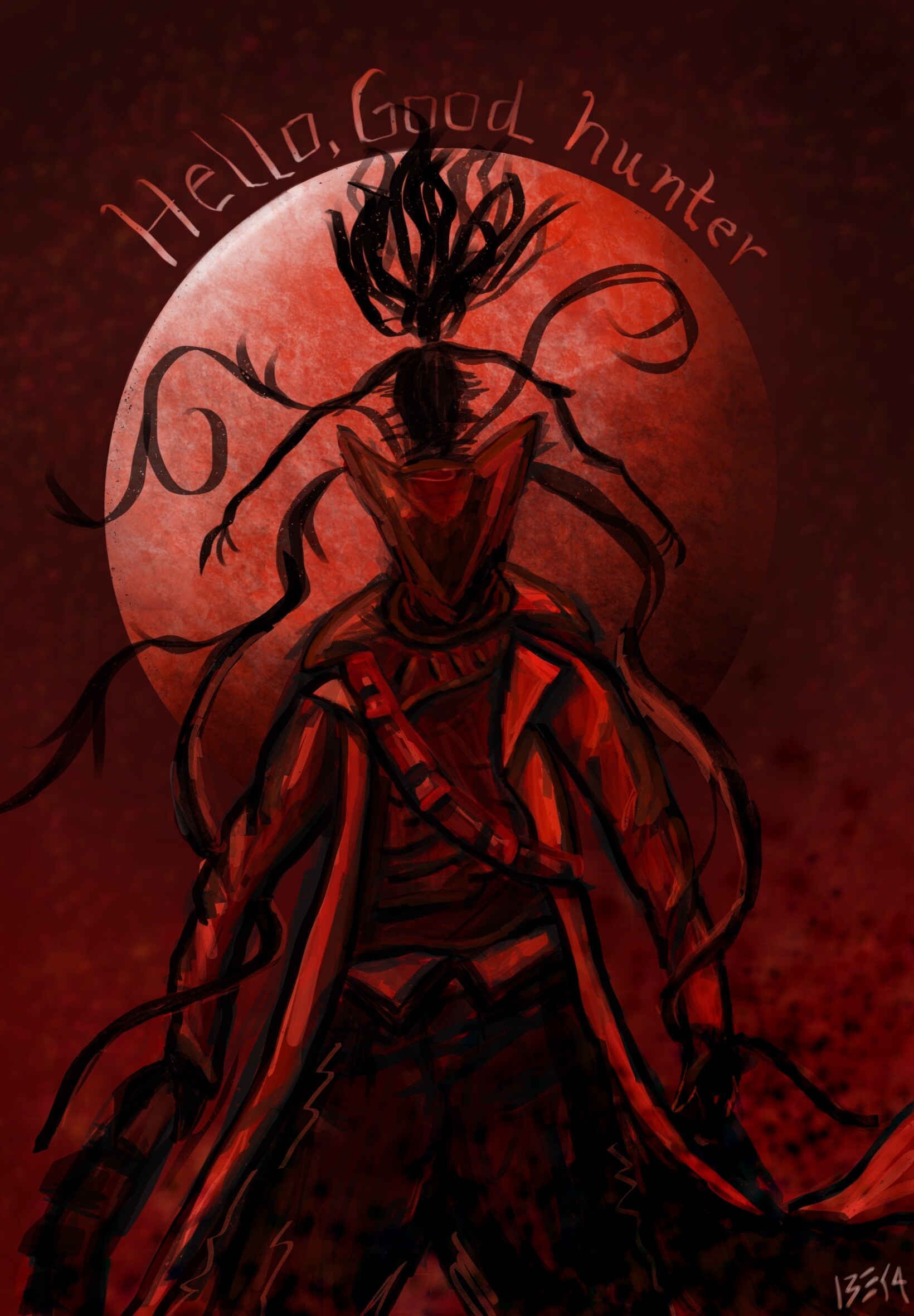 ArtStation - Bloodborne, Good hunter