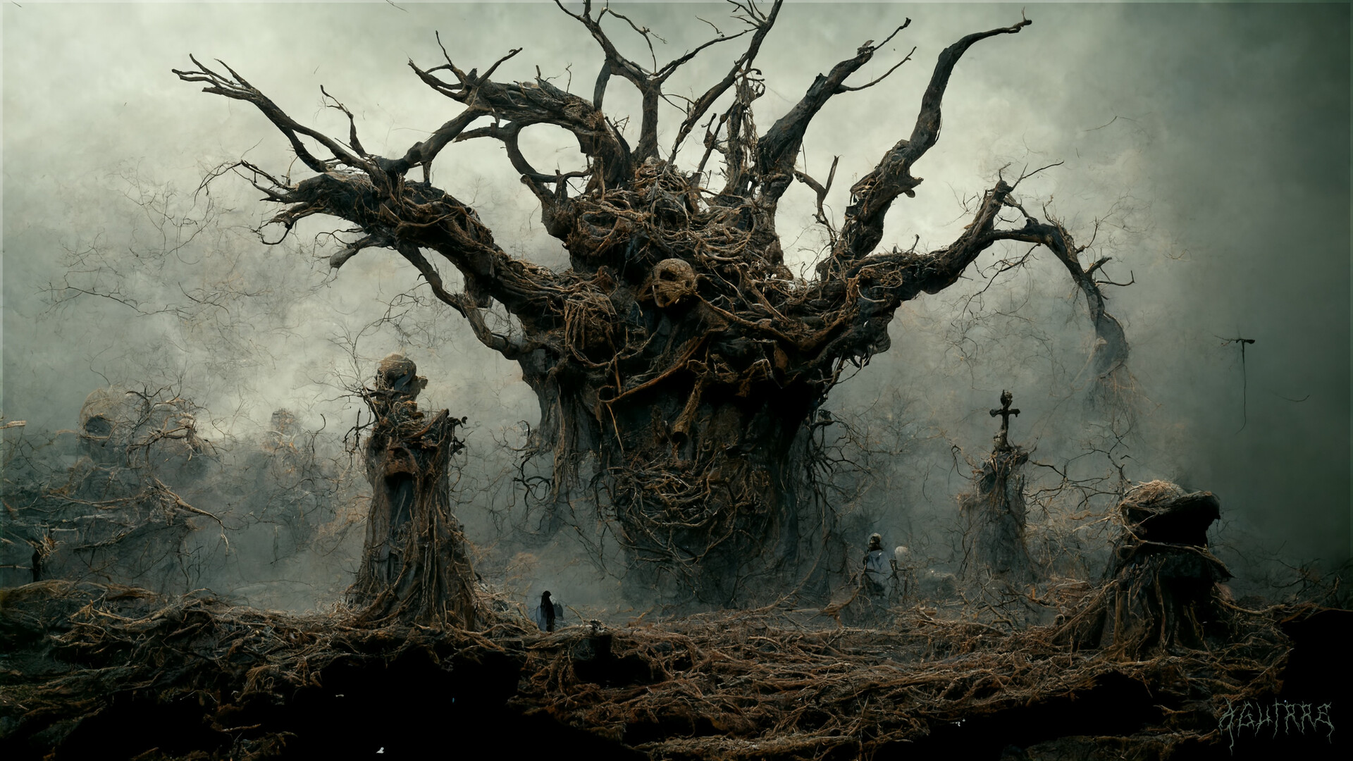ArtStation - #12 - Tree of the Undead