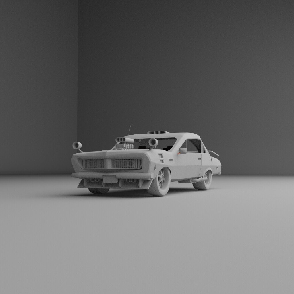 ArtStation - Muscle car