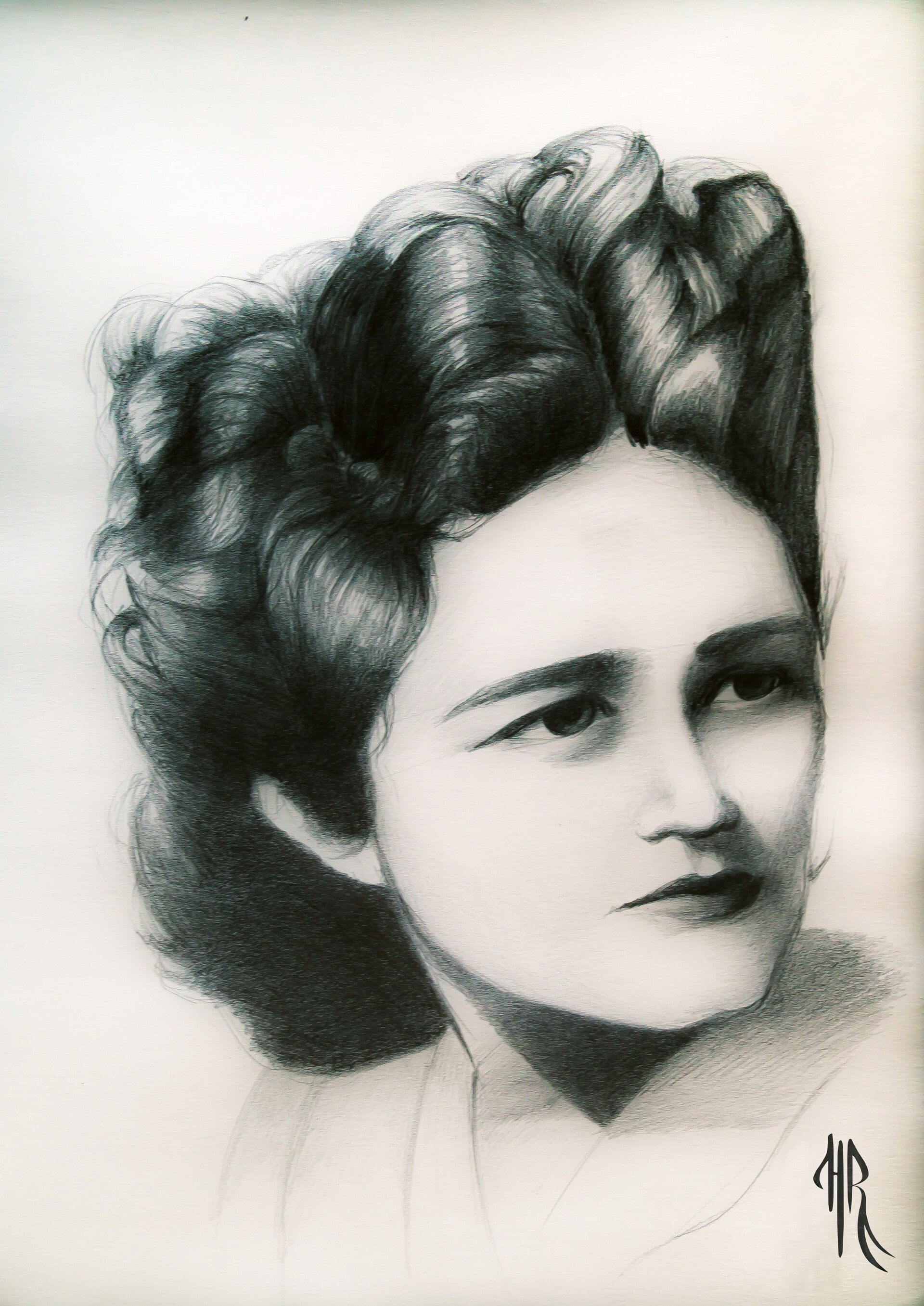 ArtStation - Pencil Study - Portrait