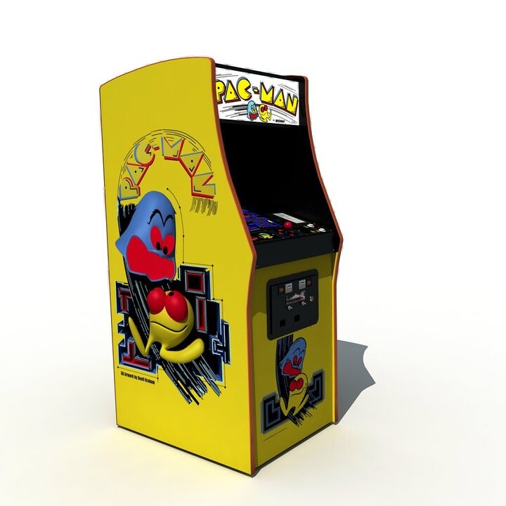 Geoff Graham - Pac-Man Arcade 3D - and various arcade fan art (older work).