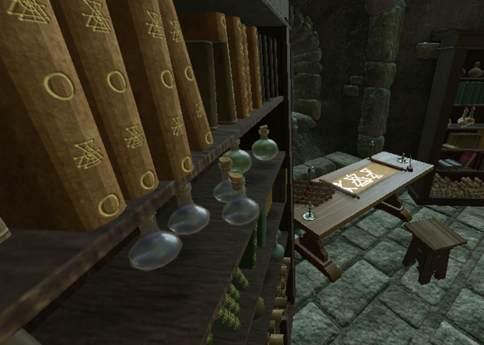 ArtStation - Wizardly Room of Magic