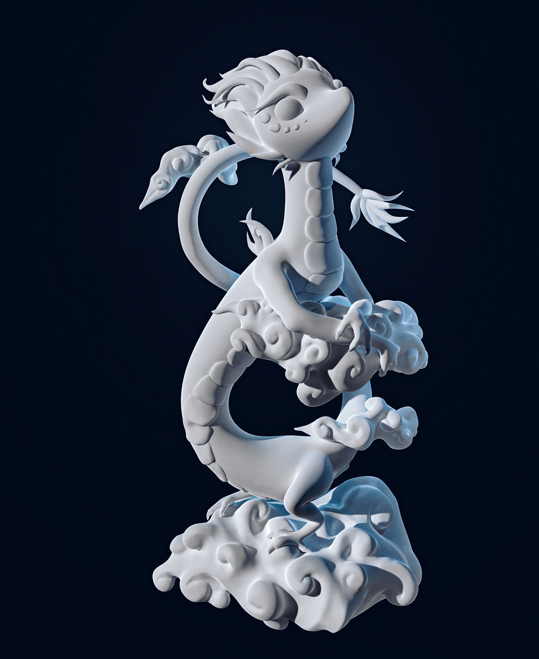 ArtStation - Fantasy dragon