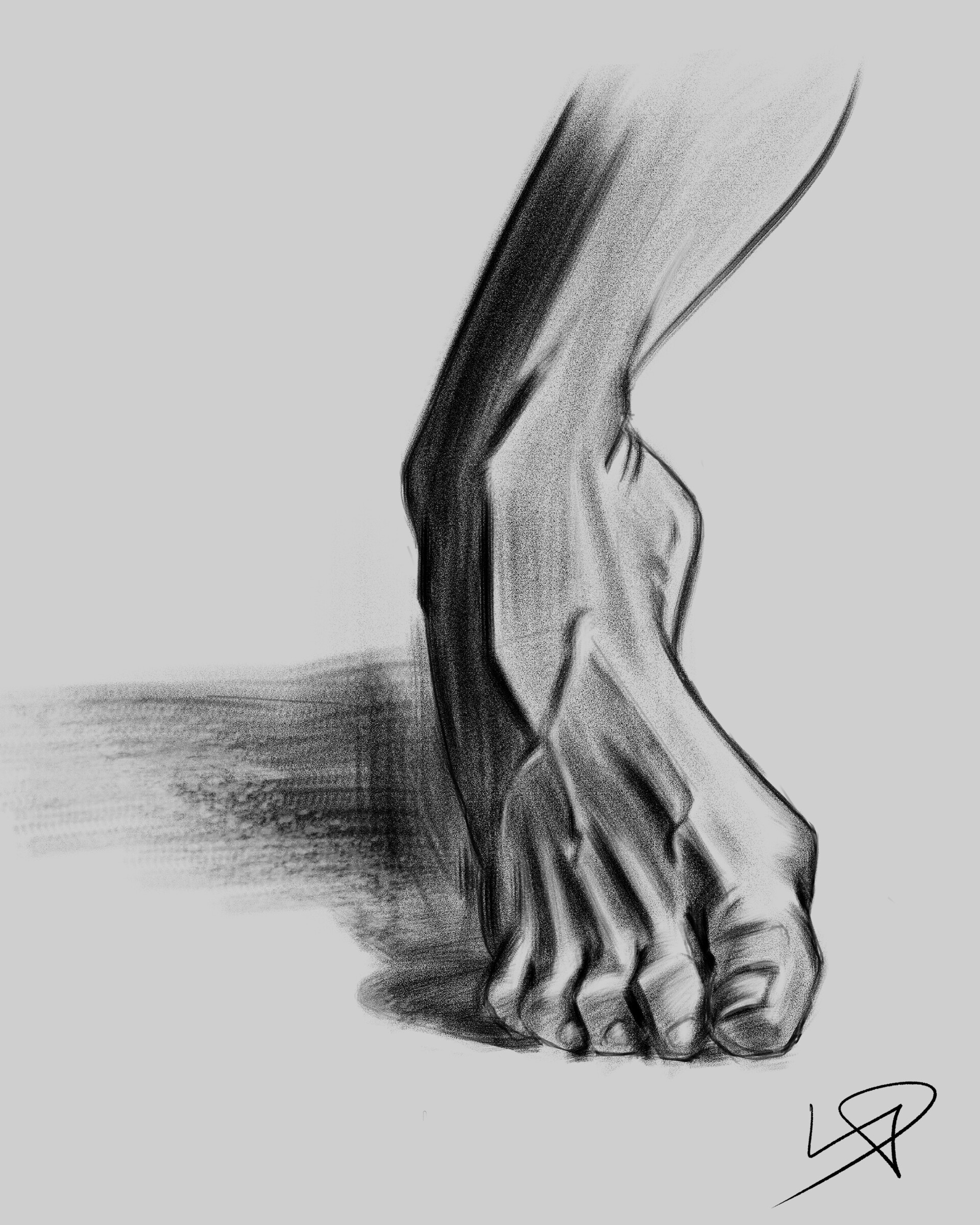 ArtStation - Foot study