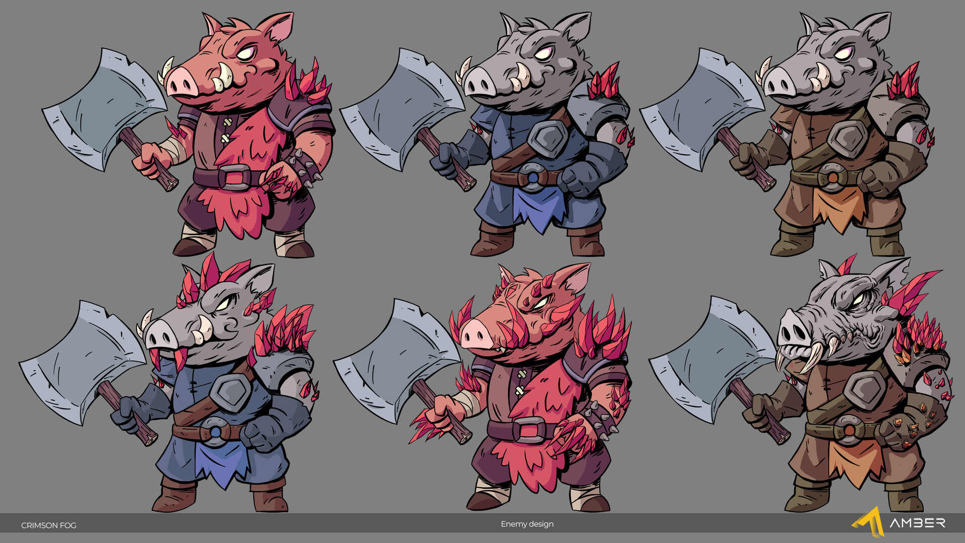 ArtStation - stylized boar