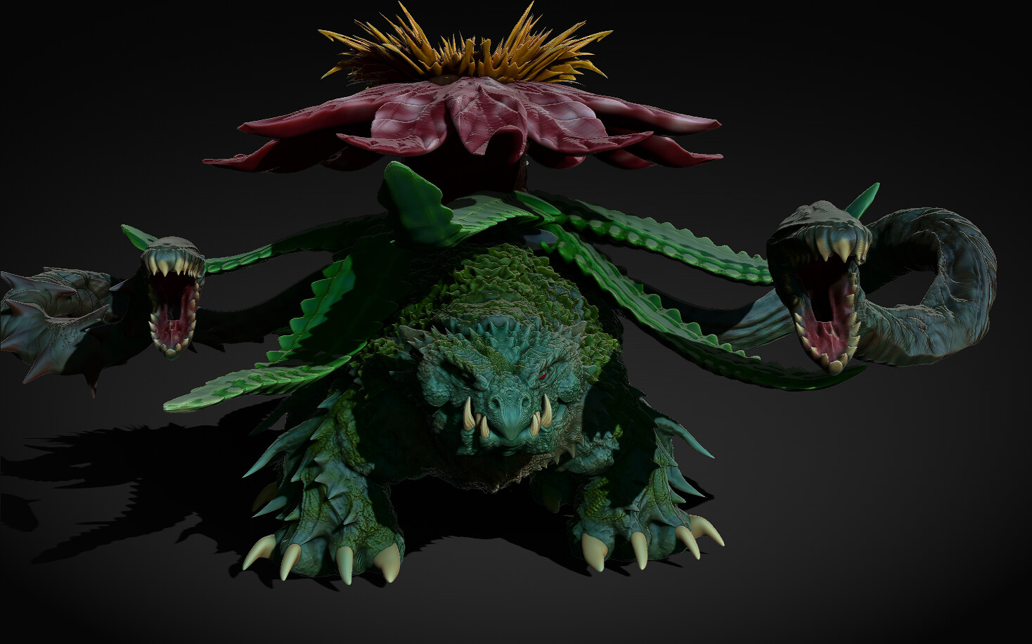 ArtStation - Venusaur Starter gen 1