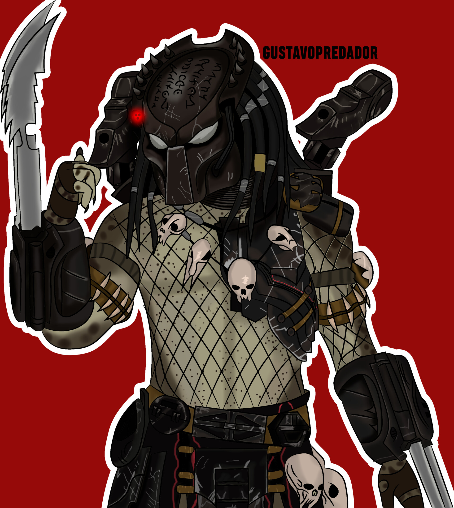 ArtStation - Dark Wolf avp2010 Fanart