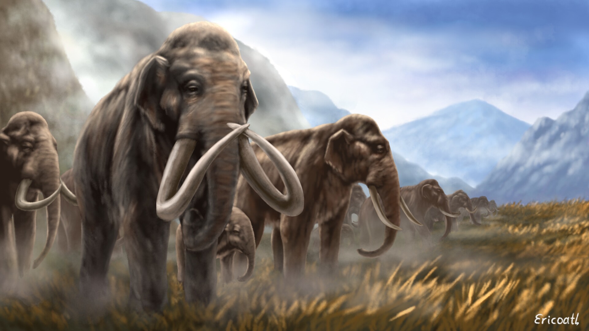 ArtStation - Mammuthus columbi