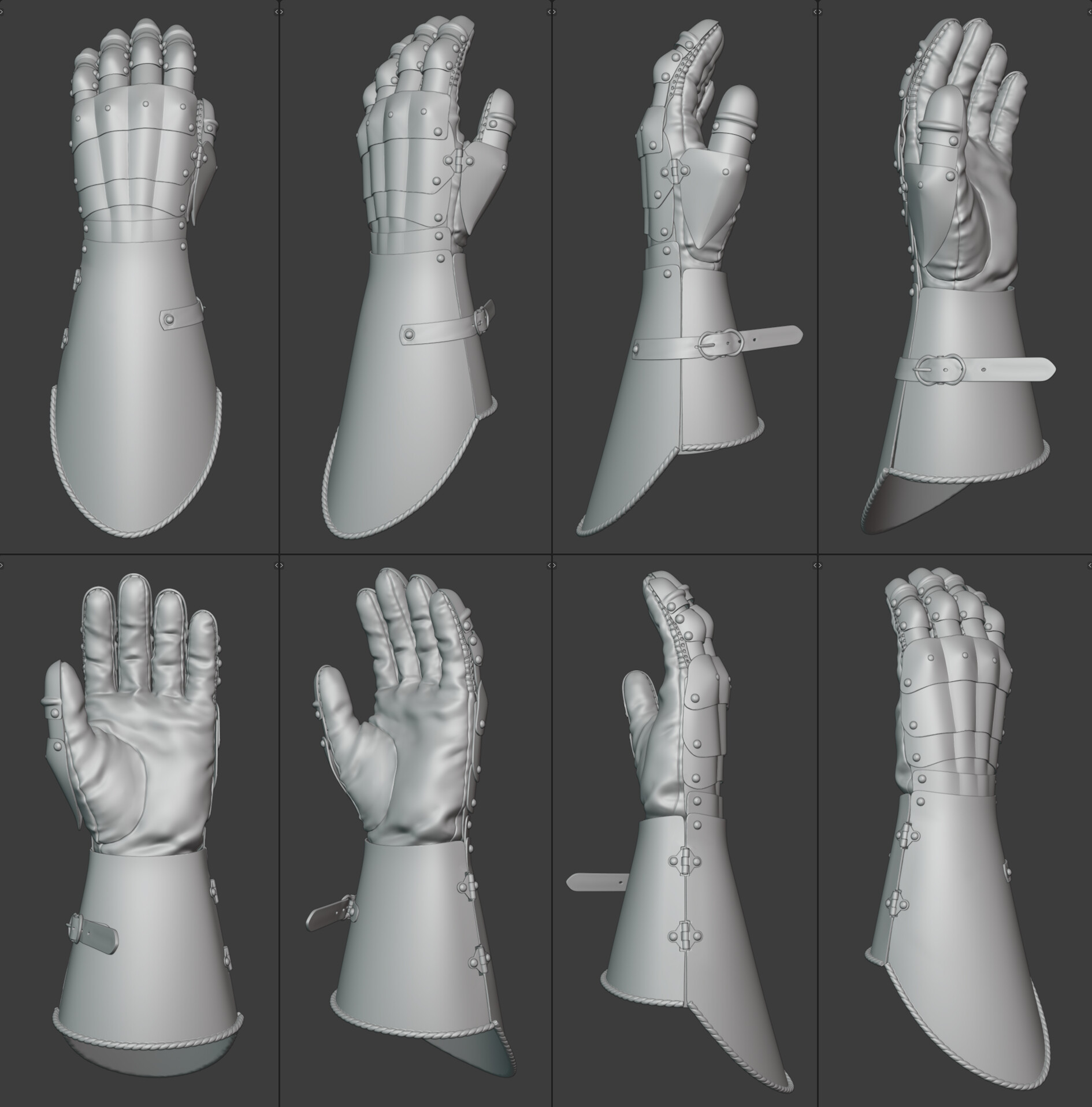 Piotr Walczuk - Ceremonial Gauntlet of the Holy Knight of Saint Mary ...