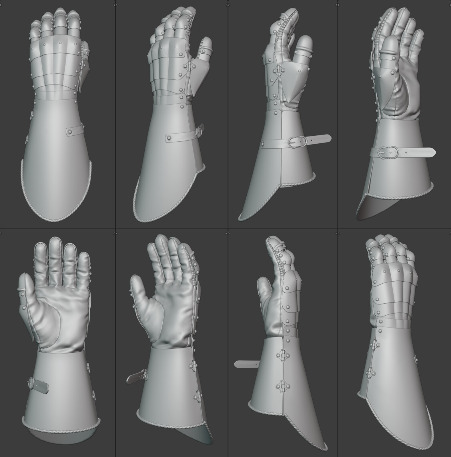 Piotr Walczuk - Ceremonial Gauntlet of the Holy Knight of Saint Mary ...