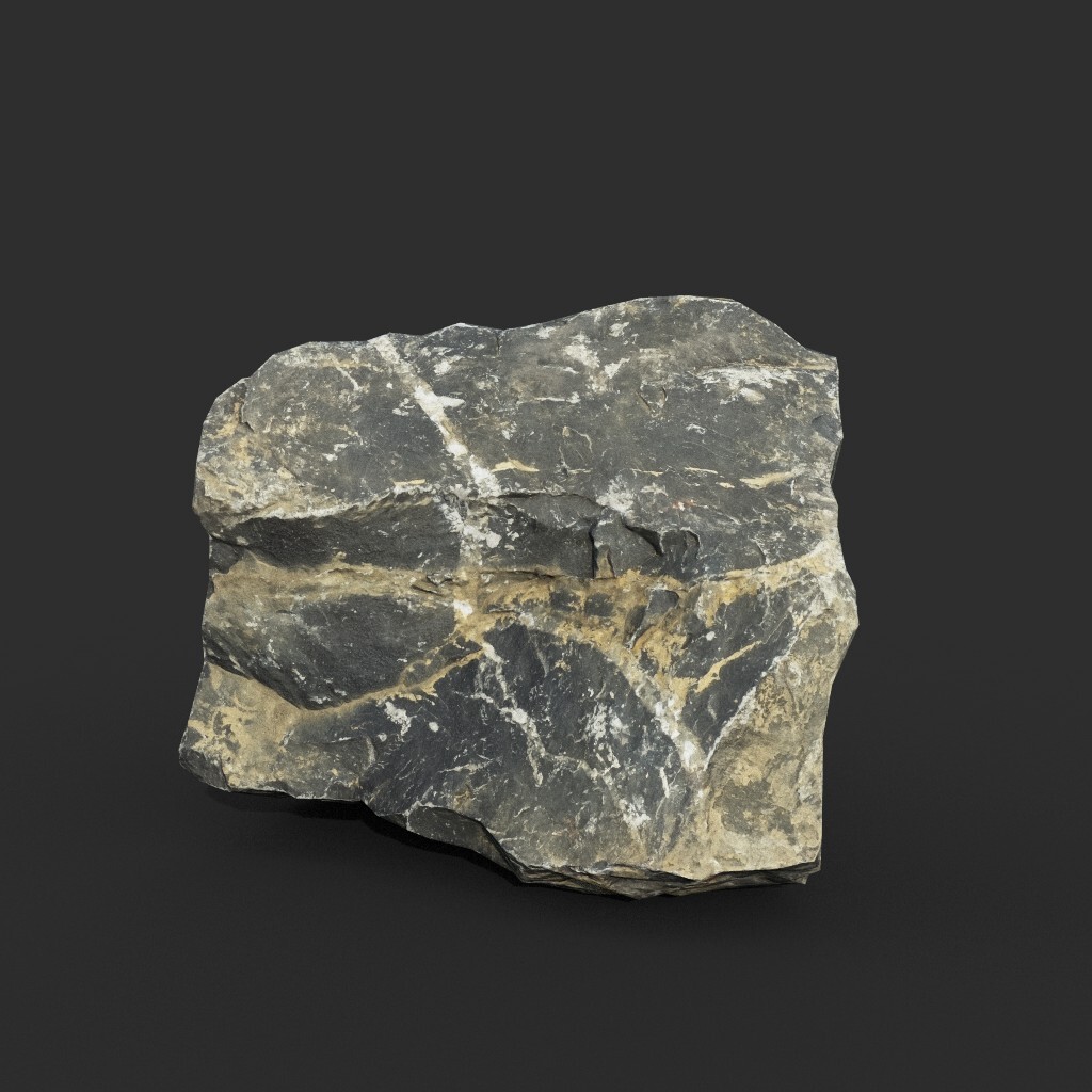 3D Models by 3D Landscape - Gray Sharp Rock 220801 Photogrammetry ...