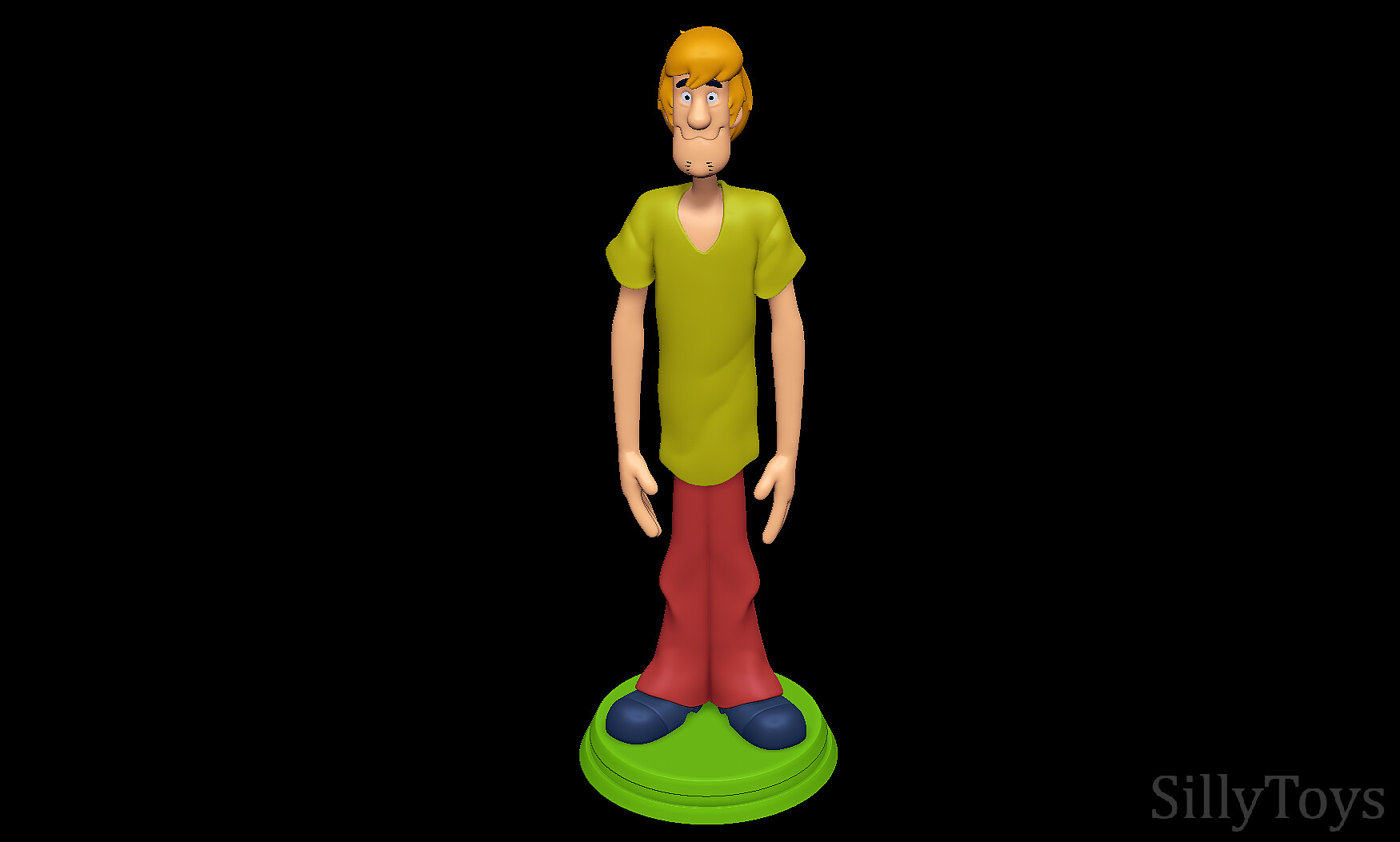 SillyToys - Shaggy - Scooby Doo 3D print model