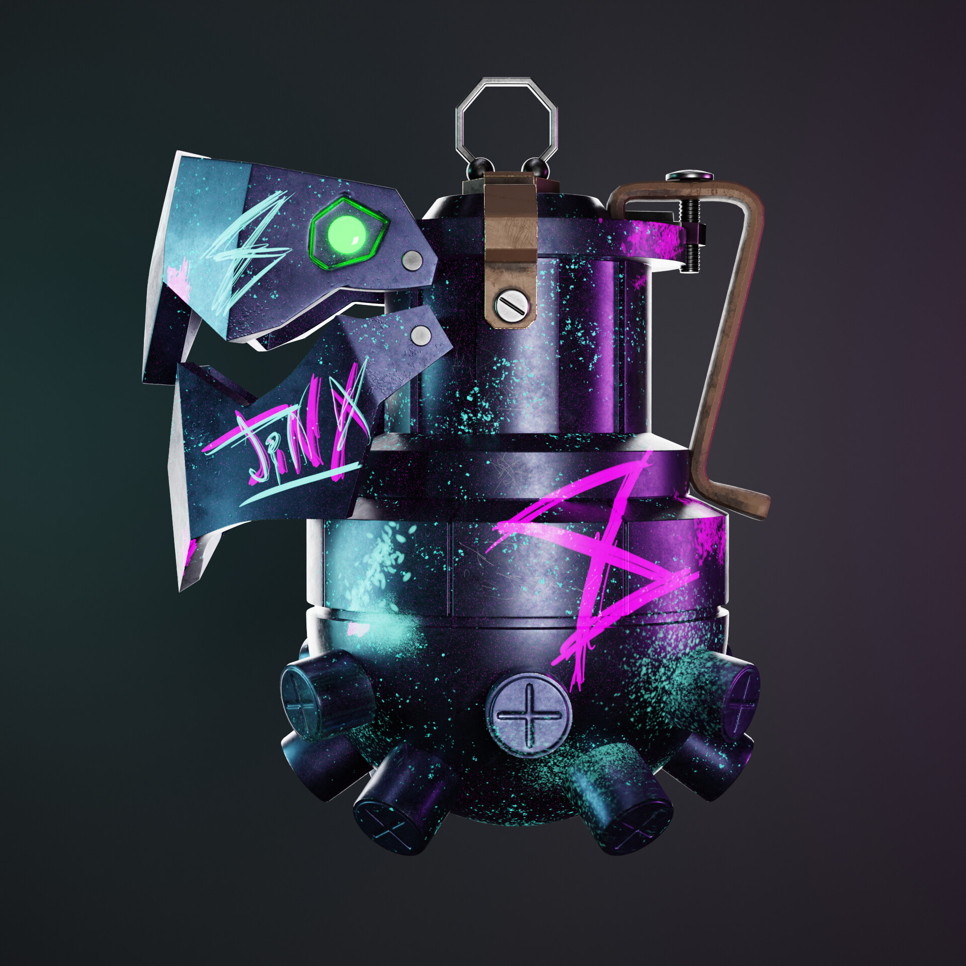 ArtStation - Jinx bomb