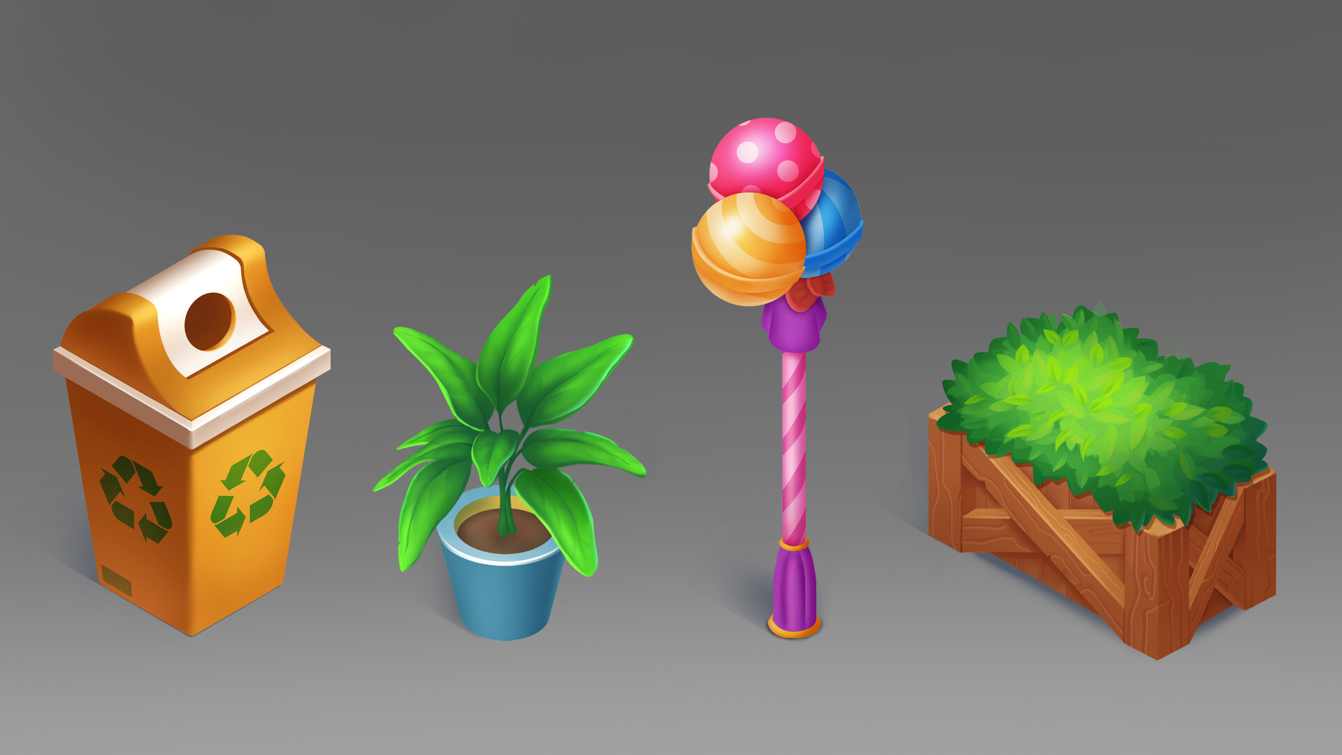 ArtStation - Isometric game assets