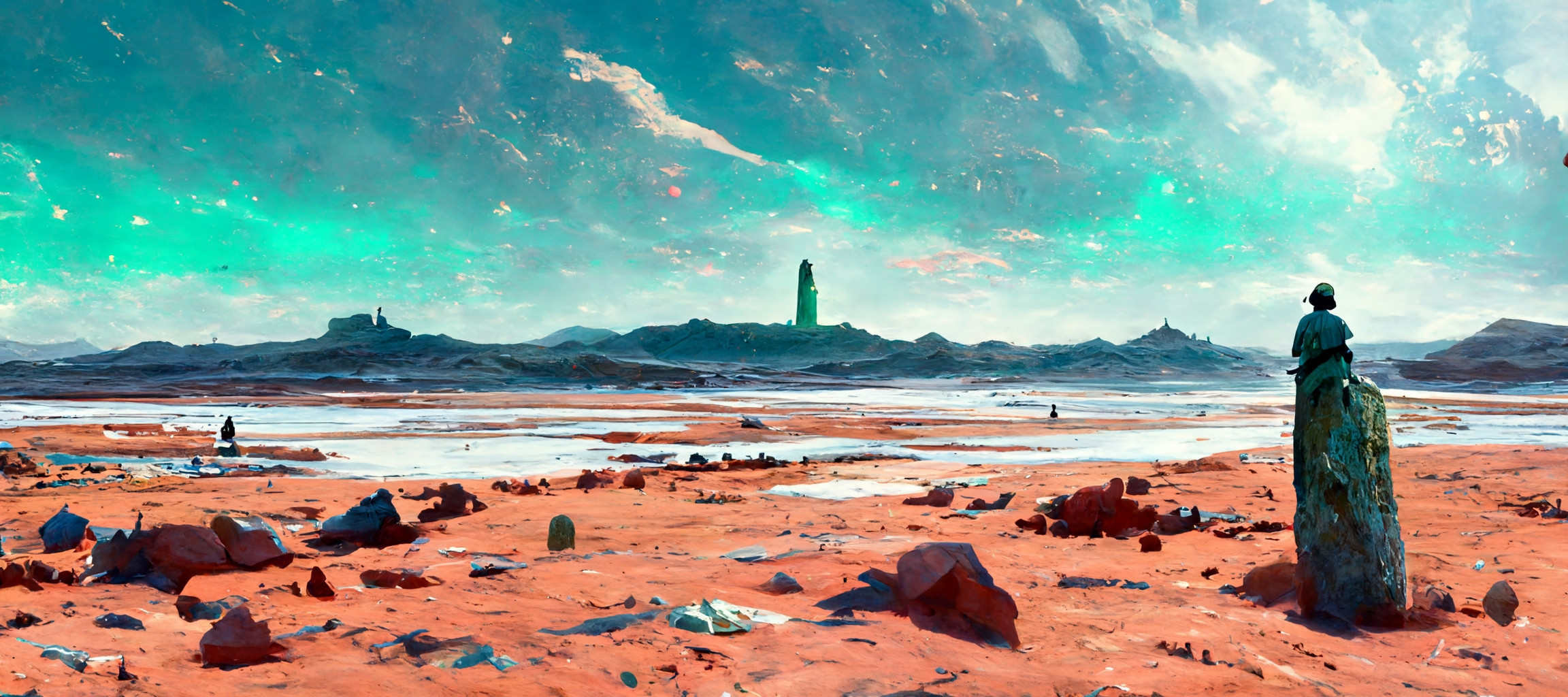 ZC - MidJourney AI Experiment - Planet Uncharted