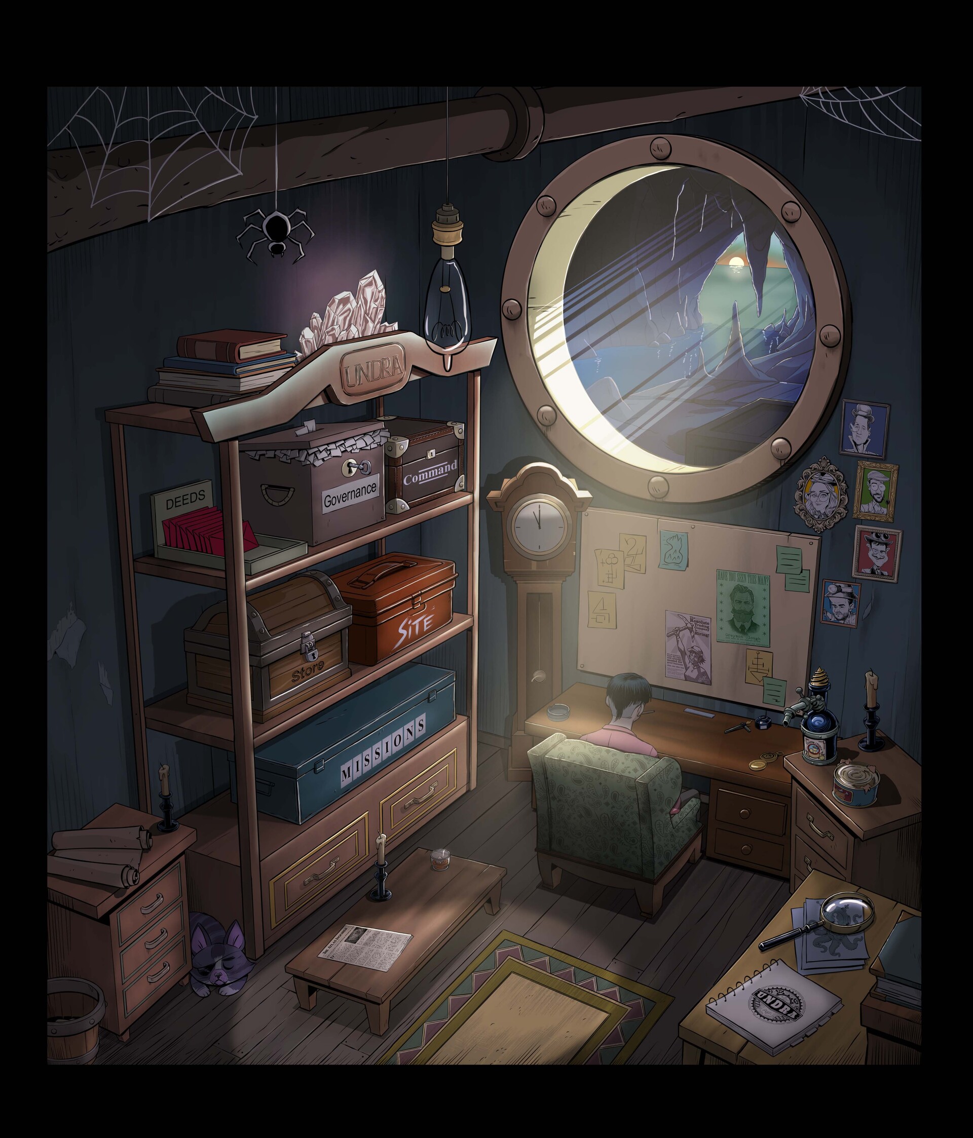 ArtStation - Undra video game Set Design