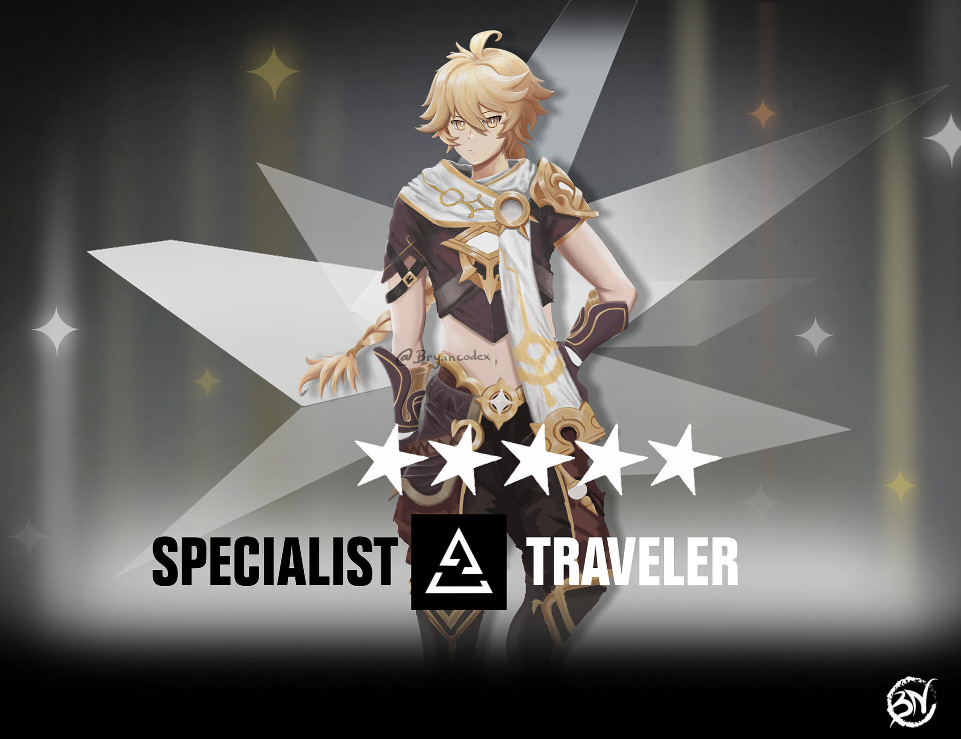 ArtStation - Genshin Impact Arknight Aether