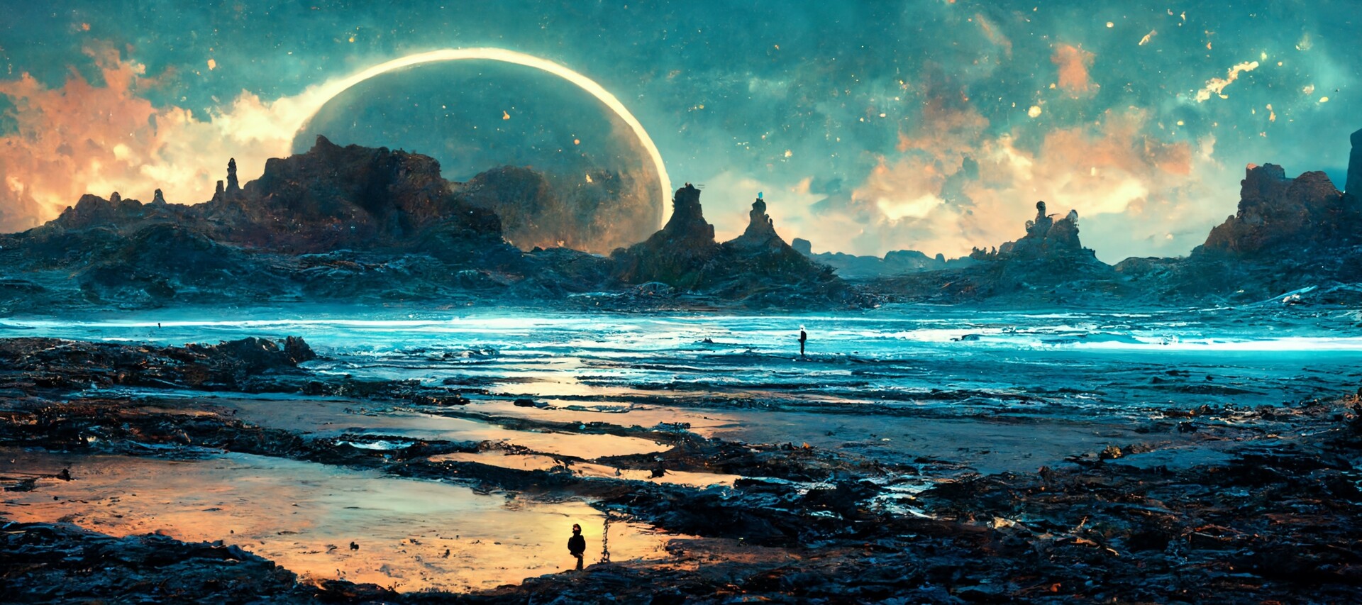 ZC - MidJourney AI Experiment - Planet Uncharted