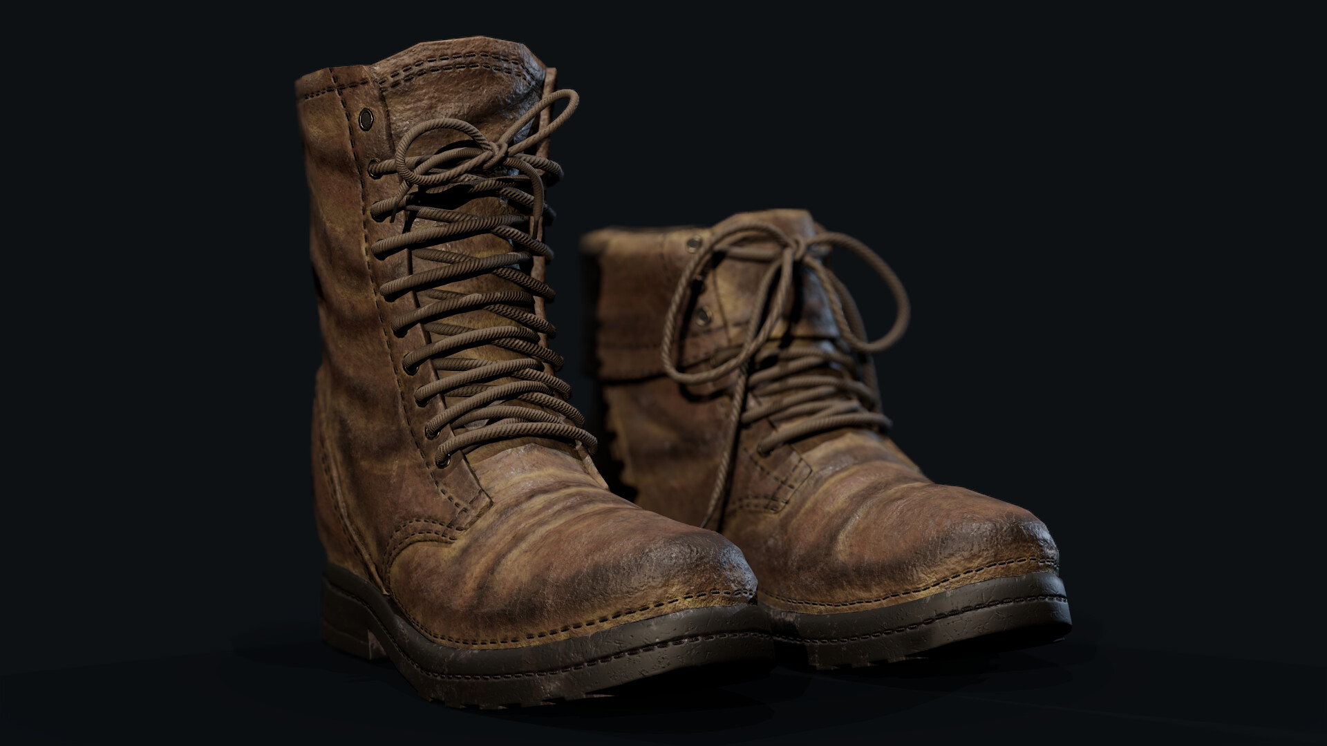 ArtStation - Game ready boots