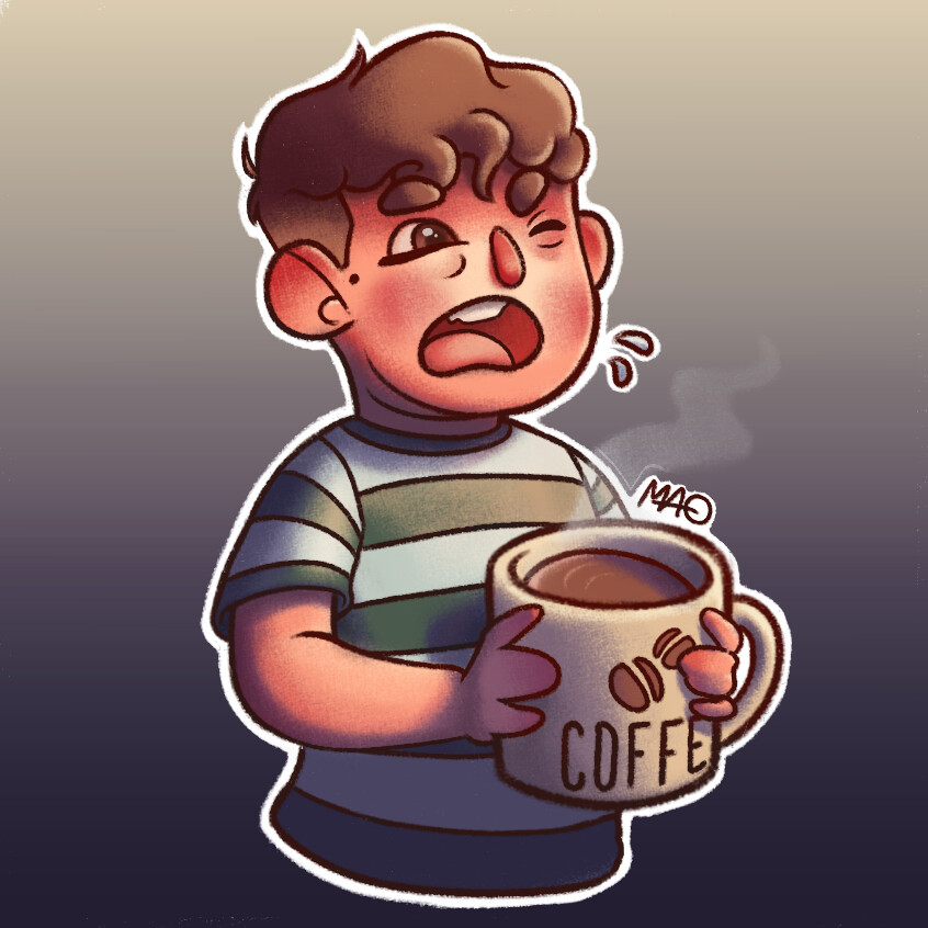 ArtStation - Coffee boy
