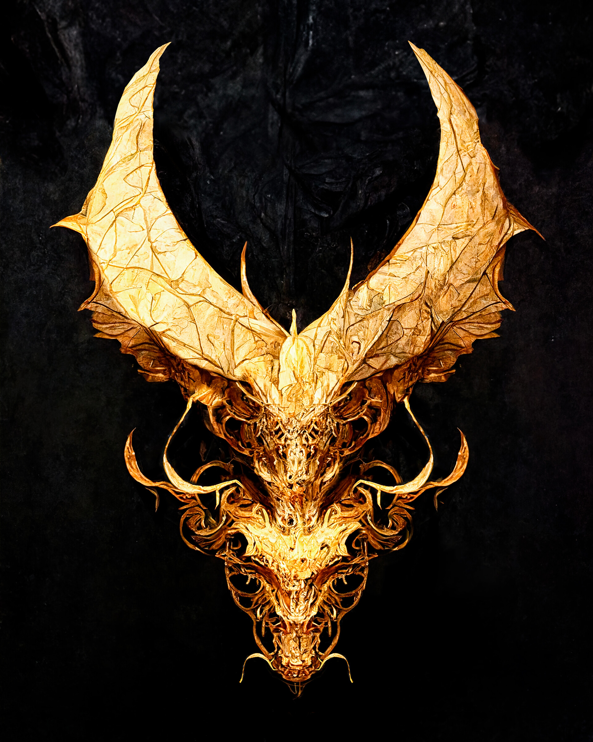 ArtStation - Golden Dragon.