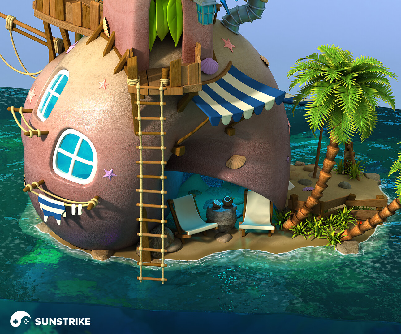 SunStrike Studios - Island Diorama