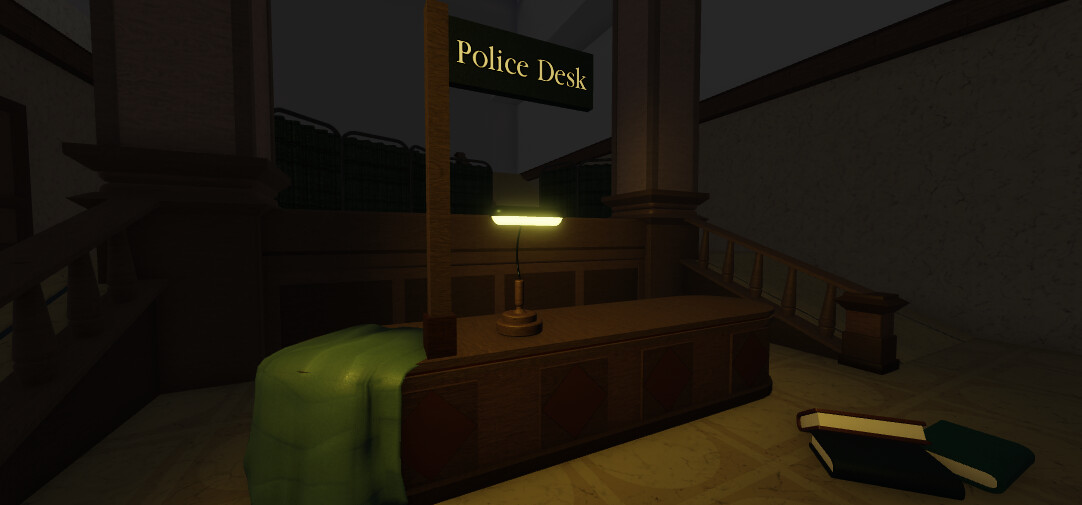 ArtStation - RPD lobby recreation