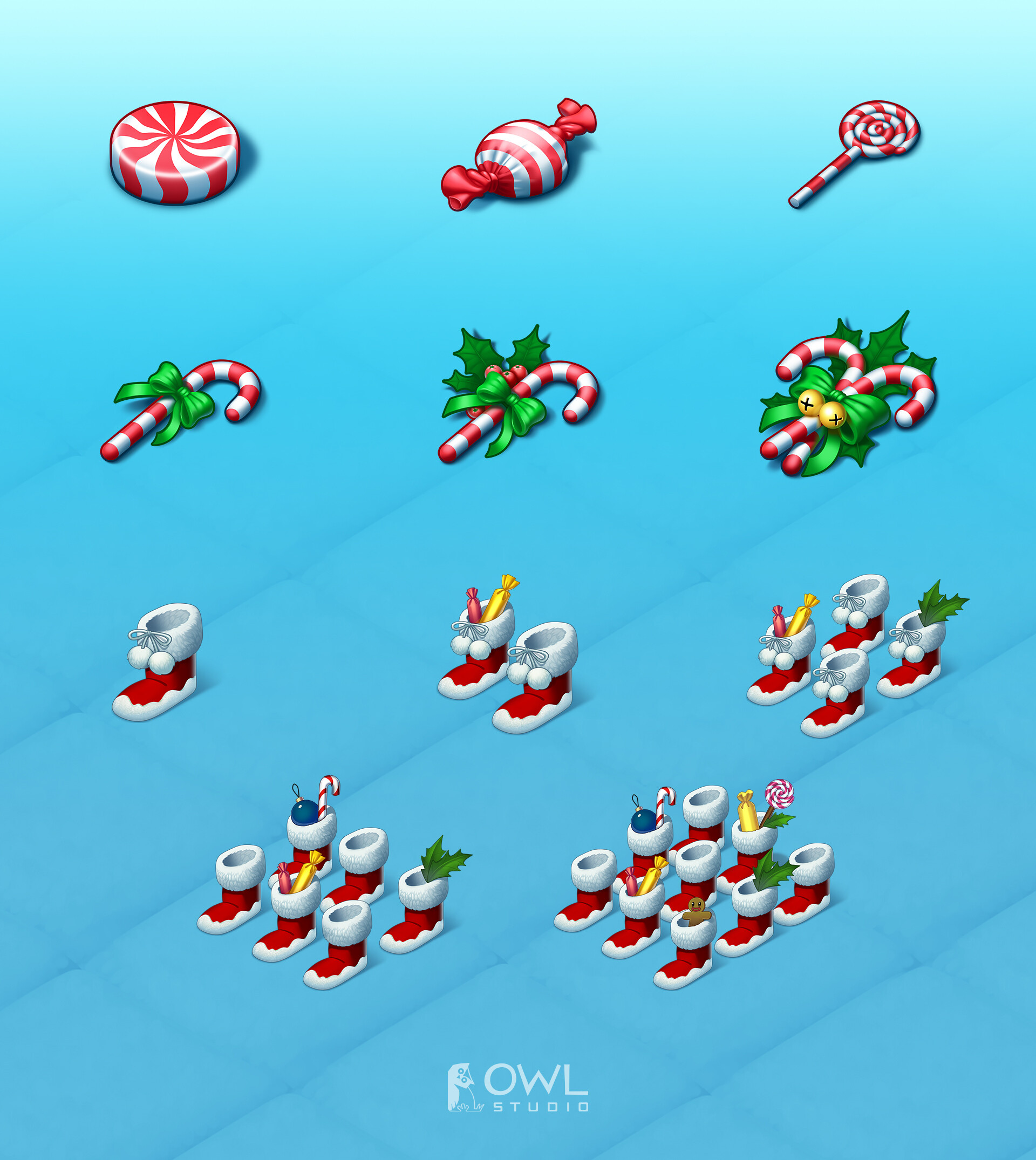 OWL Studio - Merge Game - Objects & Props - Part 2