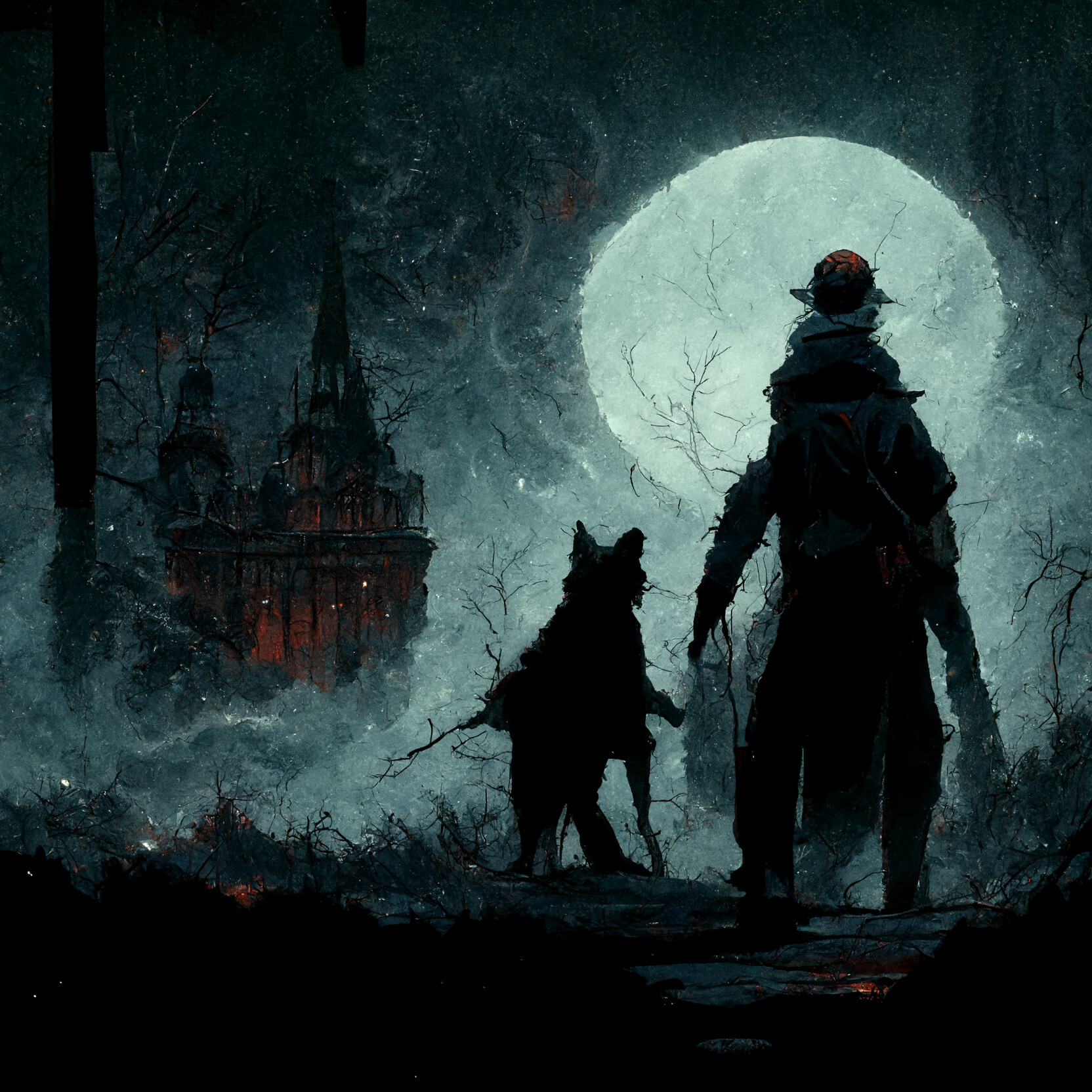 ArtStation - Midjourney Bloodborne