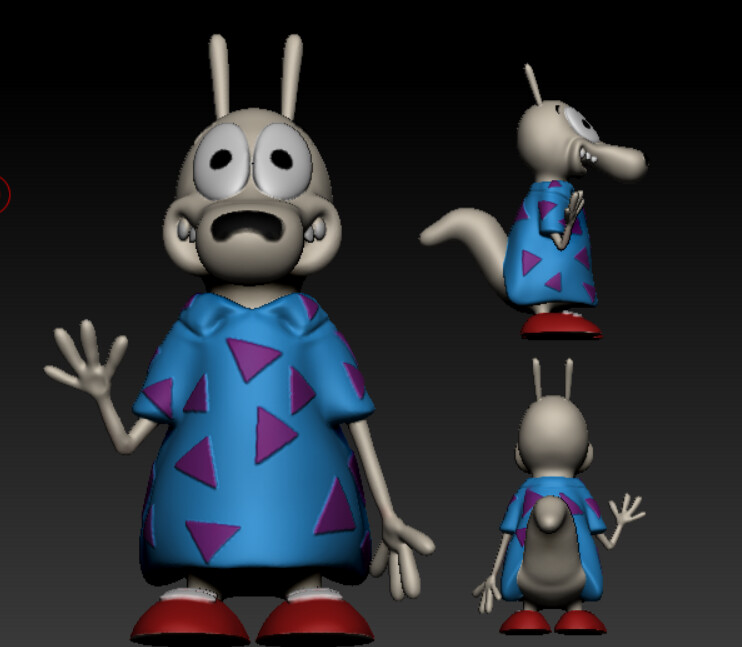 ArtStation - Rocko - Nickelodeon's Character