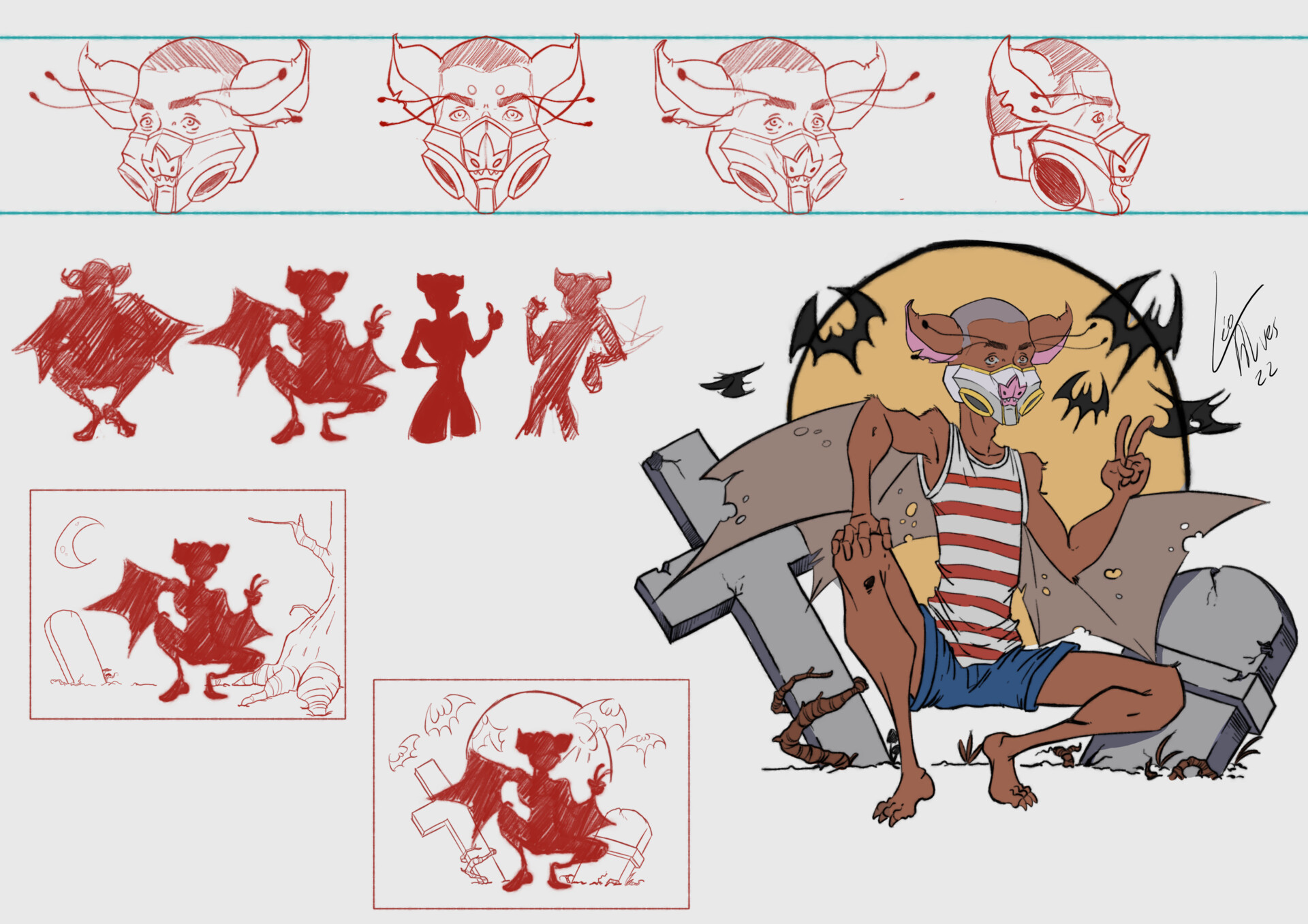 ArtStation - draw this in your style do bat carioca